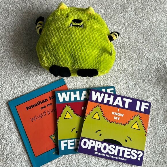 Toys | What If Monsterbook Set And Plush Monster Gift Educational Board ...